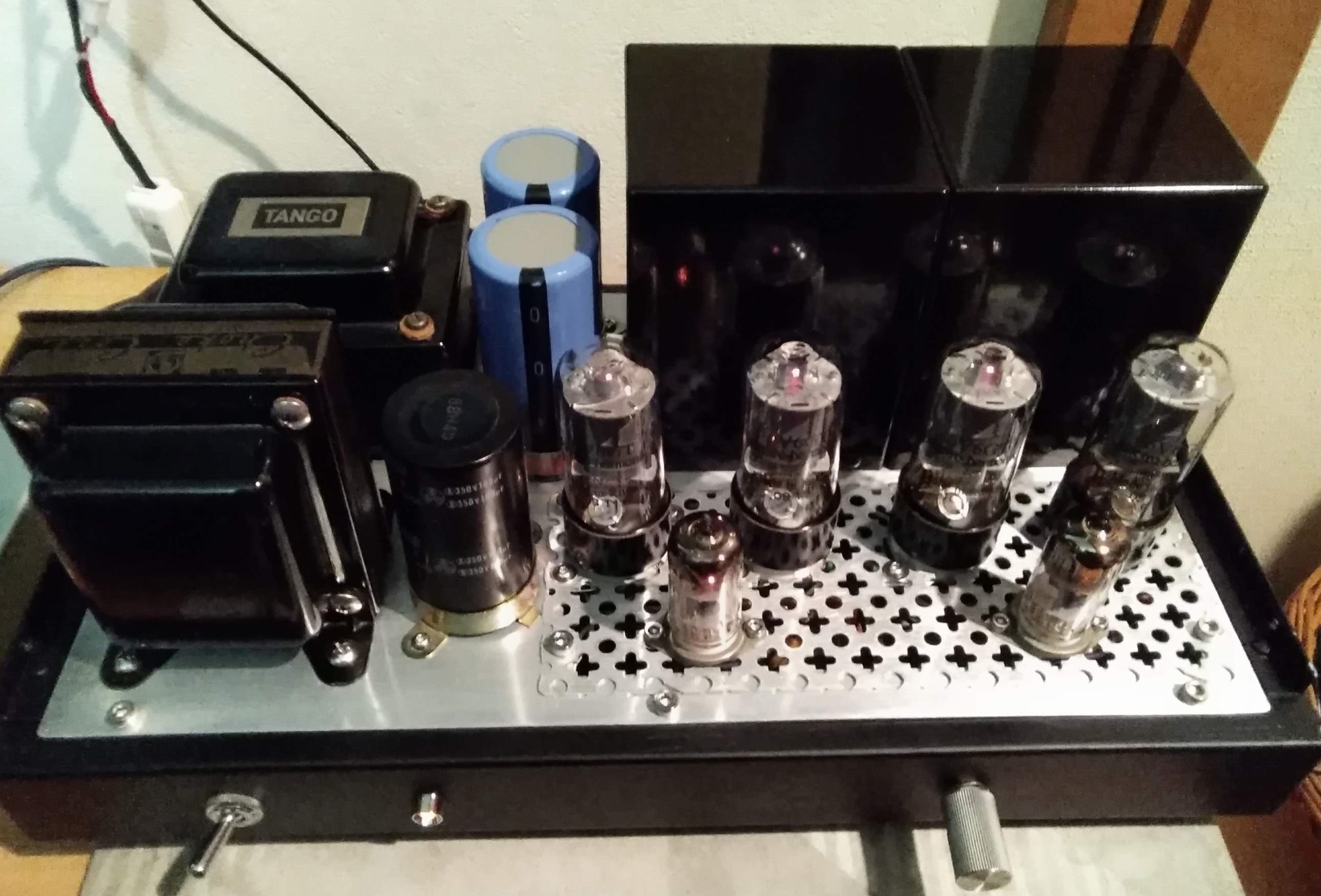 6V6 3結 PPアンプ 6F6との聞き比べ: ふらんけんの4DN